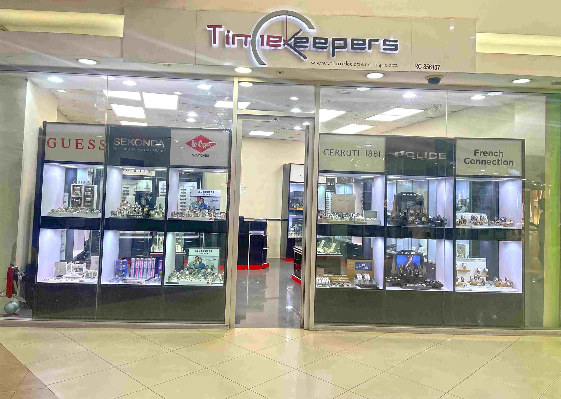 Store Locator | Timekeepers Nigeria - Buy Designer Watches & Jewelry Online
